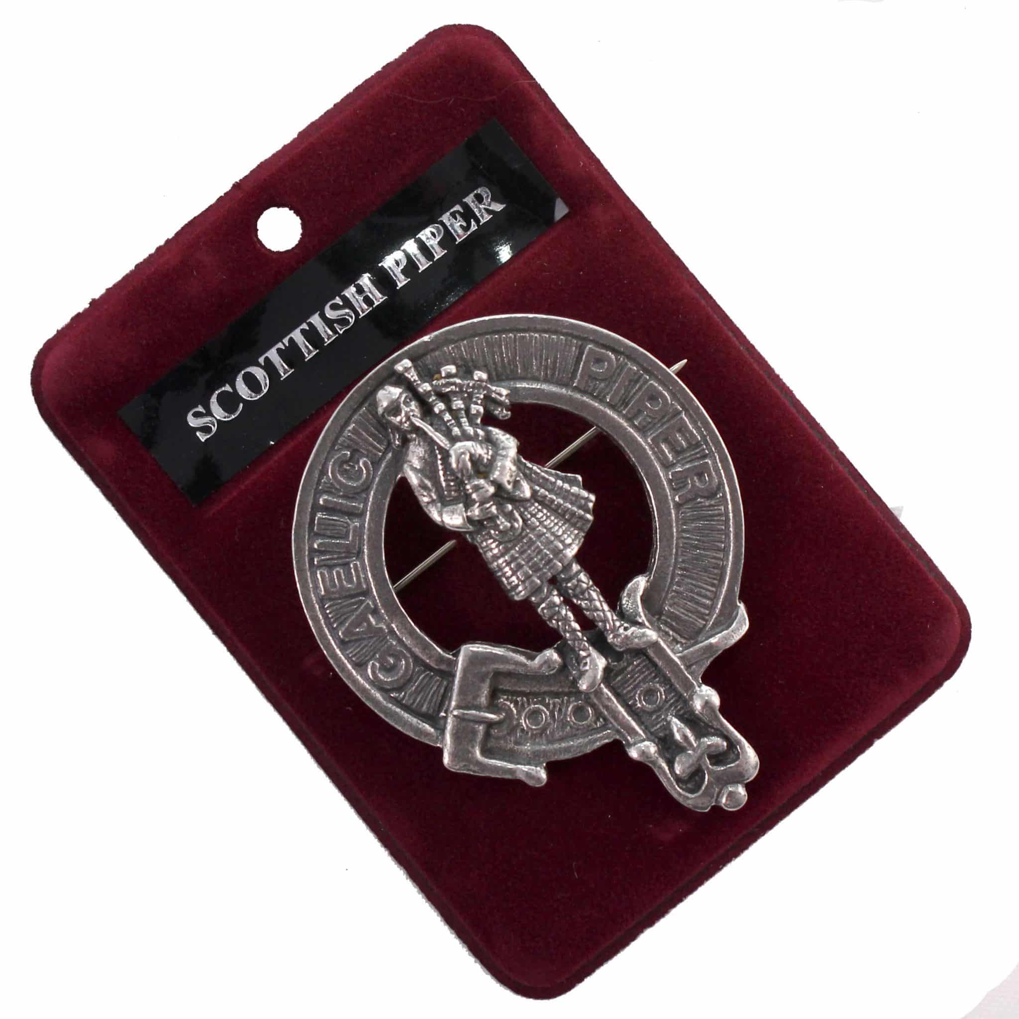 Scottish Piper Cap Badge - Henderson Imports
