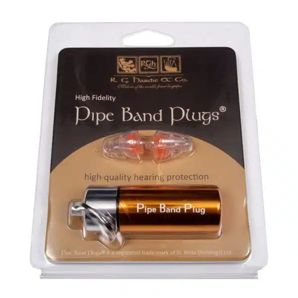 RG Hardie Pipe Band Ear Plugs (SNR 23) - Henderson Imports