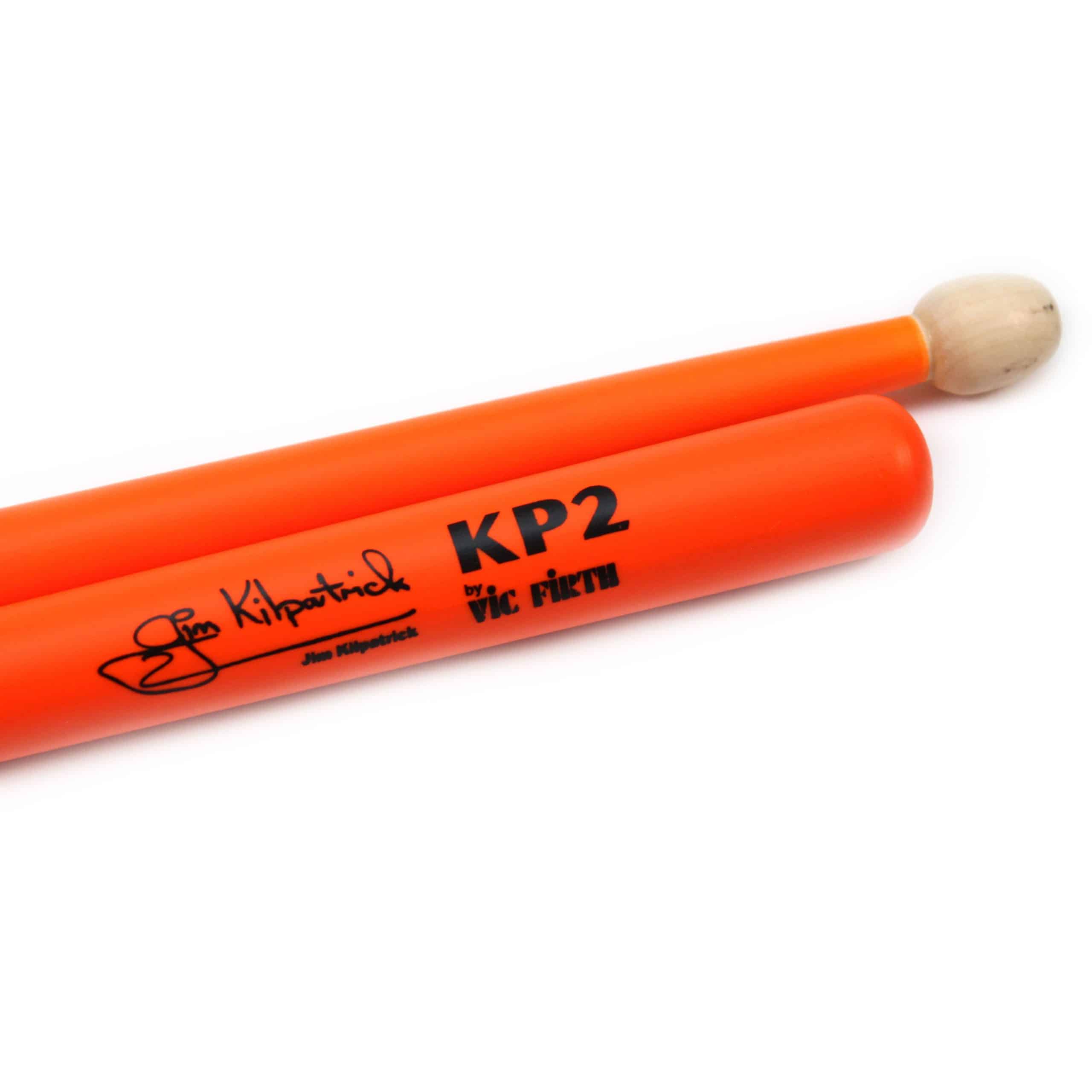KP2 Jim Kilpatrick Snare Sticks - Orange - Henderson Imports