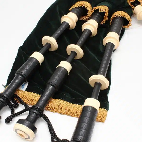 McCallum P3 Poly Bagpipes with Imitation Ivory - Henderson Imports