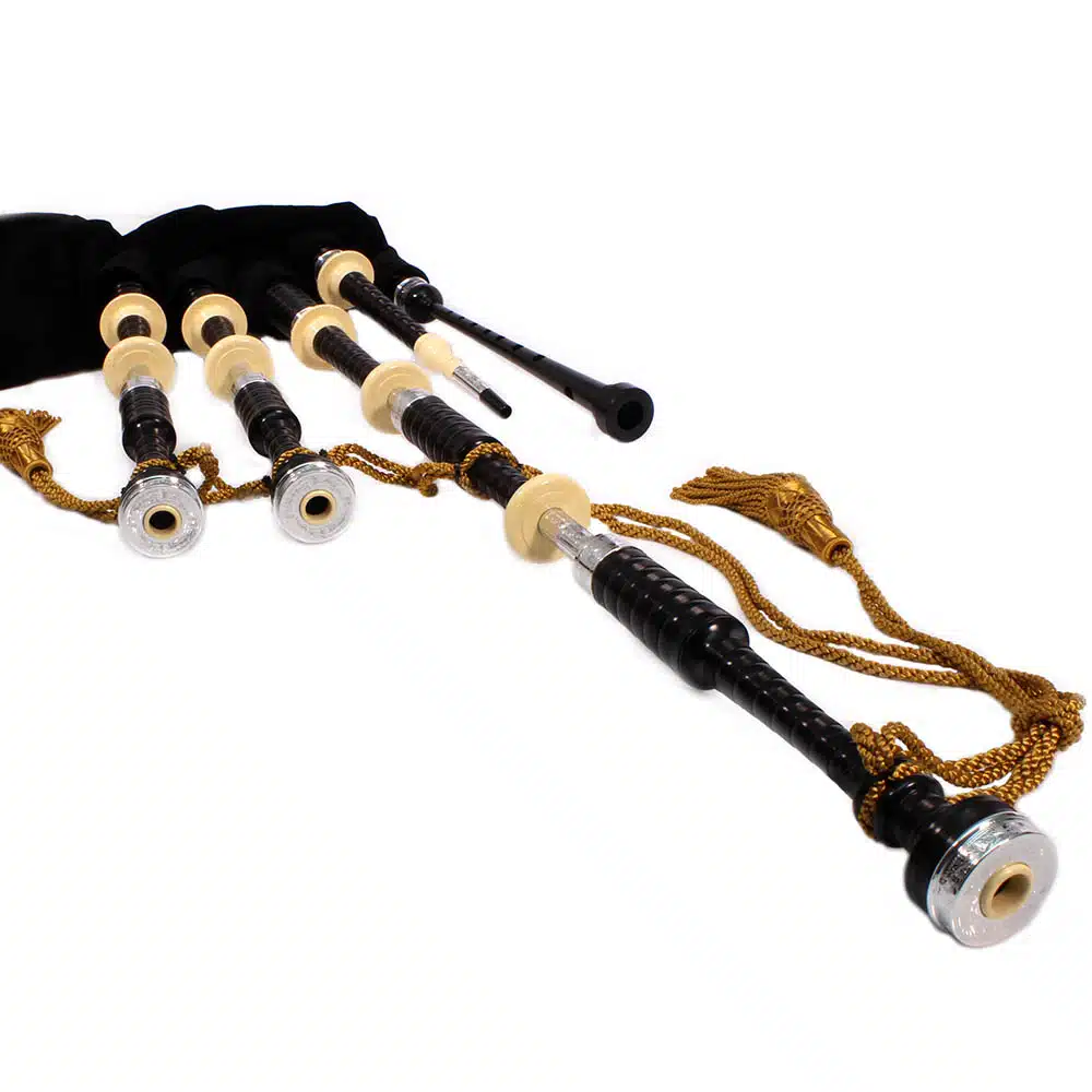 MacRae SL4 Engraved Bagpipes by McCallum & Stuart Liddell - Henderson ...