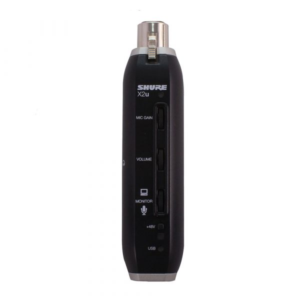 Shure X2U XLR to USB Universal Microphone Adapter - Henderson Imports