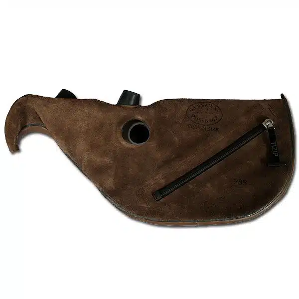 Gannaway Hide Pipe Bags with Zipper & Rubber Collars - Henderson Imports